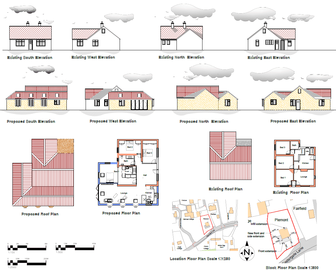 Architectural Services: Drawings, 3D Visualisation - Encompass Surveying
